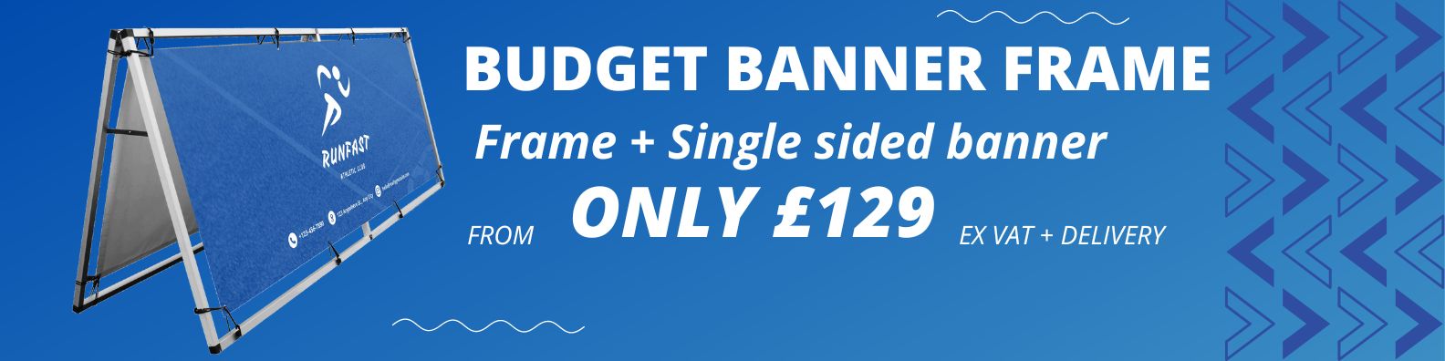 Cheap Portable Banner Frames | Discount Displays