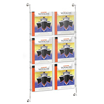 Suspended Cable Window Display Kits | Discount Displays