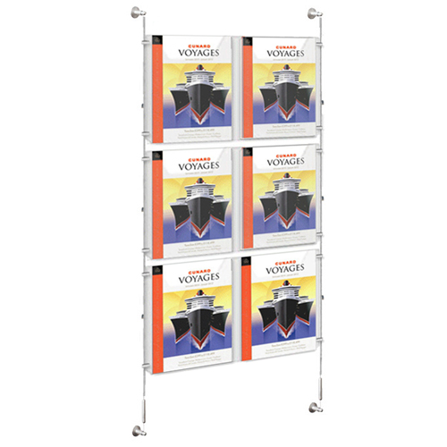 Suspended Cable Window Display Kits | Discount Displays