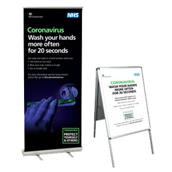 NHS & Health Care Display Products and Print | Discount Displays