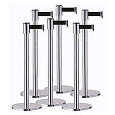 Post and Chain Barriers | Discount Displays