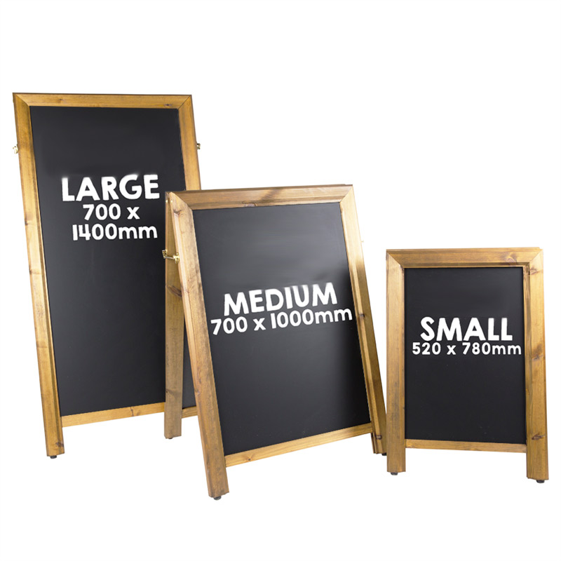 Deluxe Hurricane Chalk Pavement Sign | Discount Displays