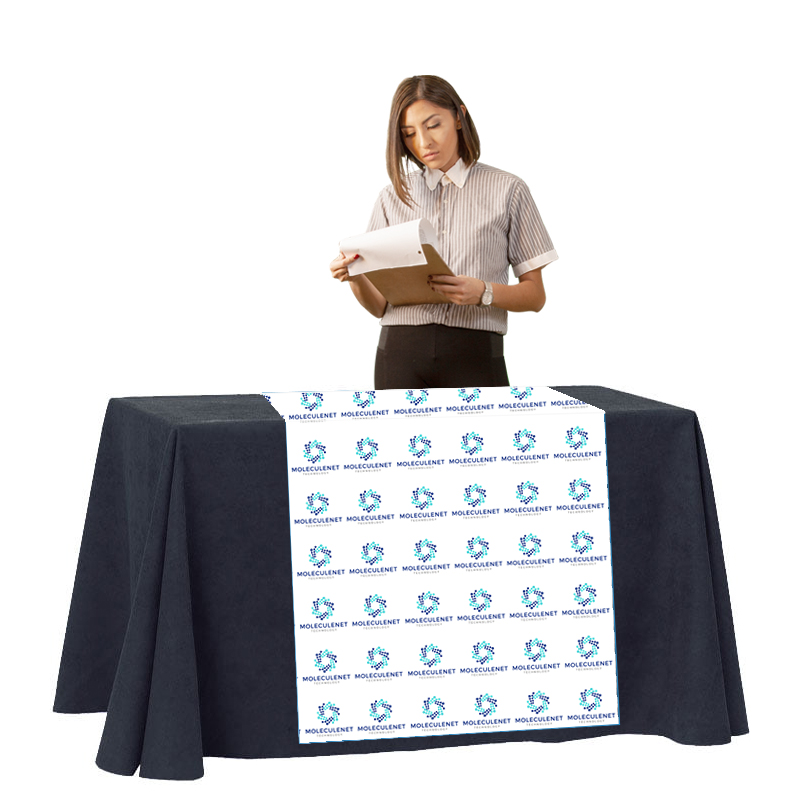 Economy Custom Printed Tablecloth | Discount Displays