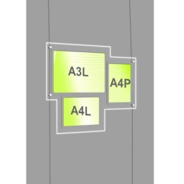 Estate Agent LED Cable Display | Discount Displays