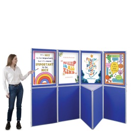 9 Panel Classroom Display Boards | Discount Displays