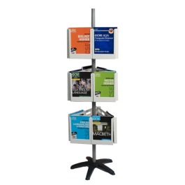 Expanda-Stand Literature Stand Carousel Display