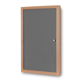 Wooden Lockable Noticeboard | Discount Displays