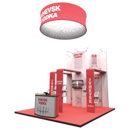 6m x 6m Reconfigurable Exhibition Stand | Discount Displays