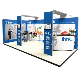 6m x 3m Modern Exhibition Stand | Discount Displays