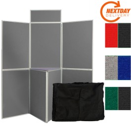 7 Panel Portable Folding Display Board | Discount Displays
