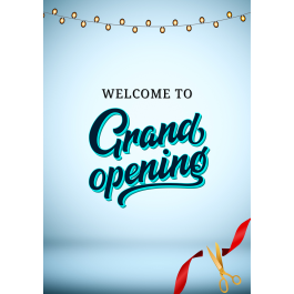 Grand Opening - Poster 184 | Discount Displays
