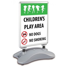 School A1 Pavement Sign - Children's Play Area | Discount Displays