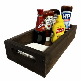 Crate Style Condiment Holder