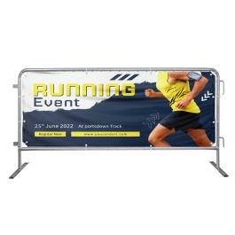 Printed Barrier Cover Banner Jackets | Discount Displays
