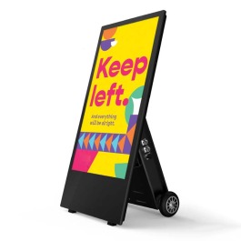 High Brightness 43" Digital Outdoor Pavement Sign | Discount Displays