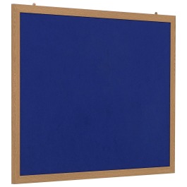 Eco Friendly Wood Effect Framed Noticeboard for Schools