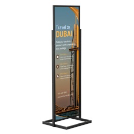 Freestanding Double Sided Poster Display Stand | Discount Displays