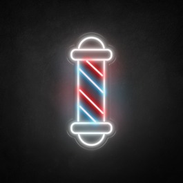 Barber Pole LED Neon Sign | Discount Displays