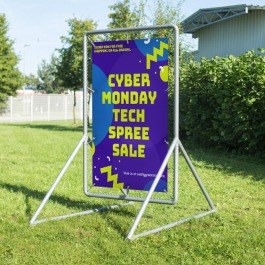Outdoor Event Advertising Banner Frame | Discount Displays