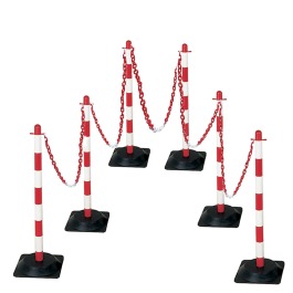 Plastic Chain Stanchions | Discount Displays