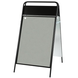 Expolite Premium A-Board Pavement Sign with Header