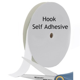 25m Self Adhesive Hook Roll | Discount Displays