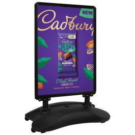 A1 Forecourt Sign | Water Fillable Base | Discount Displays