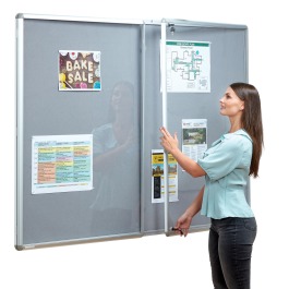 Tamperproof Lockable Notice Boards | Discount Displays