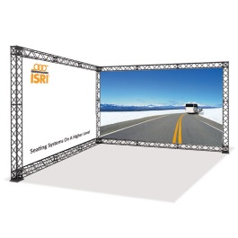 4x4m Collapsible Modular Truss Exhibition Stand | Discount Displays