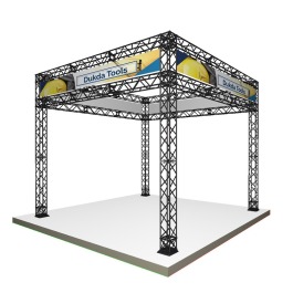 Trade Show Booth Gantry Stand | 3x3m | Discount Displays