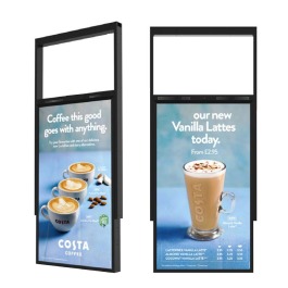 Ultra High Brightness Hanging Digital Window Display