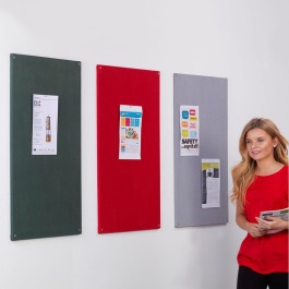 Unframed Pinnable Noticeboard | Fabric Notice Boards