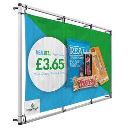 Budget Wall Mounted Banner Frame | Discount Displays