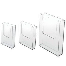 Expolite Acrylic Wall Brochure Holders Bundle