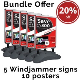 A1 Windjammer Pavement Sign Special Offer | Discount Displays