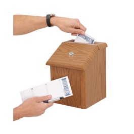 Wooden Suggestions Box | Discount Displays
