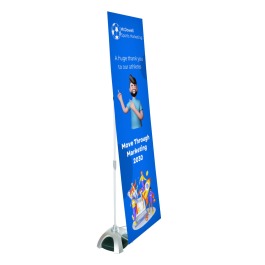 Outdoor Banner Stand Outdoor Display | Wind Resistant | Weatherproof