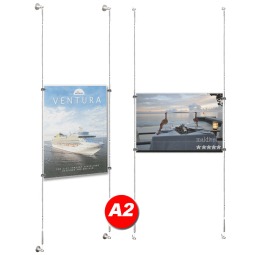 Poster Holder Kits - Cable Display Systems