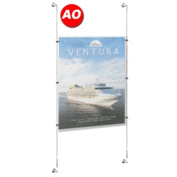 Poster Holder Kits - Cable Display Systems