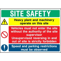 Construction Site Safety Signs