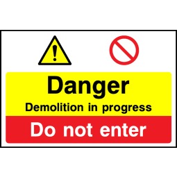Construction Site Safety Signs