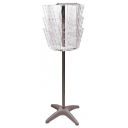 Rotating Literature Racks - Revolving and Carousel Stands