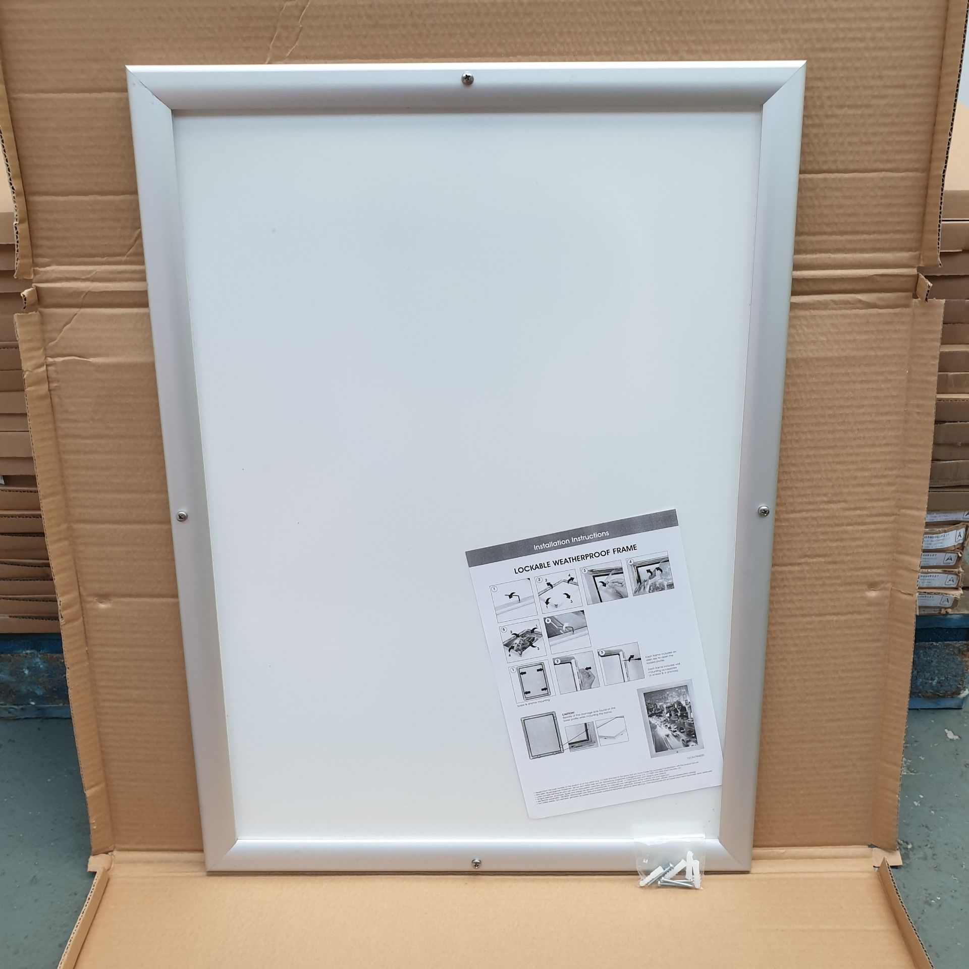 Lockable Poster Frames and Poster Cases | Discount Displays