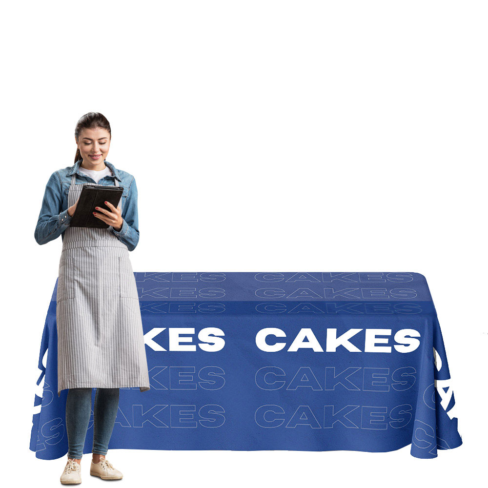 Economy Custom Printed Tablecloth | Discount Displays