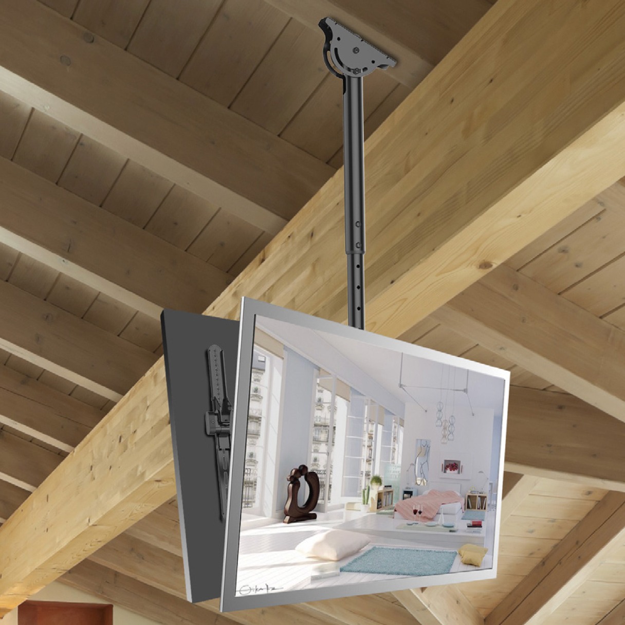 Telescopic Ceiling Mount for Digital Signage | Discount Displays