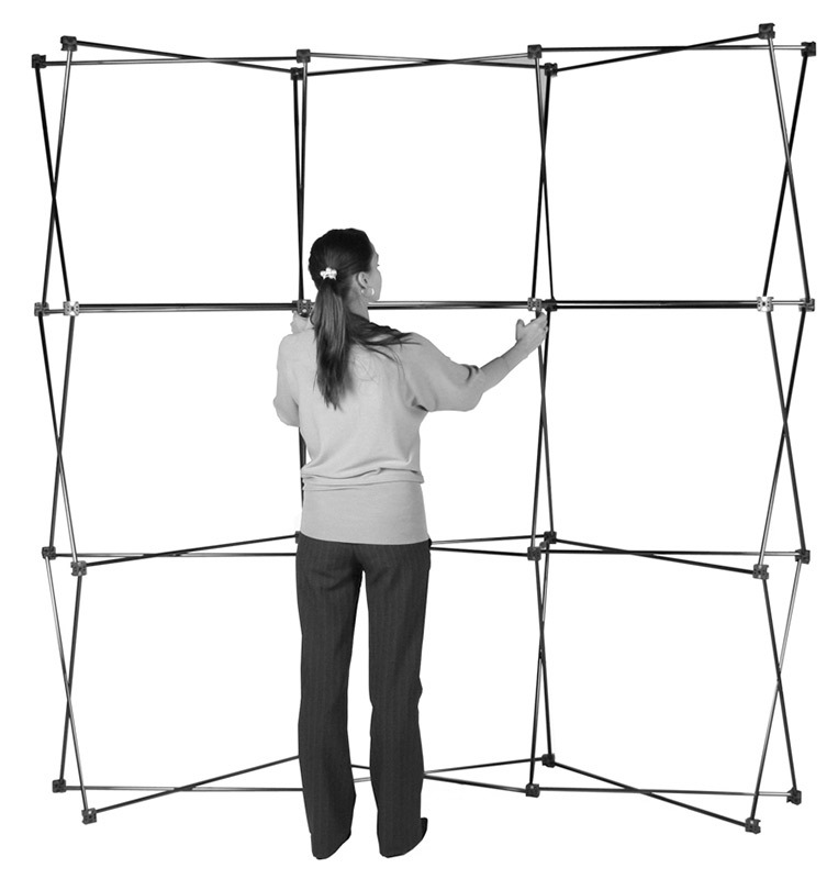 Lightweight Step and Repeat Backdrop Stand