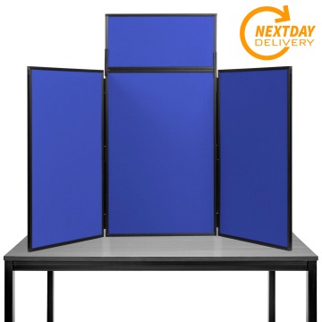 6 Panel Folding Display Board | Plastic Frame | Discount Displays