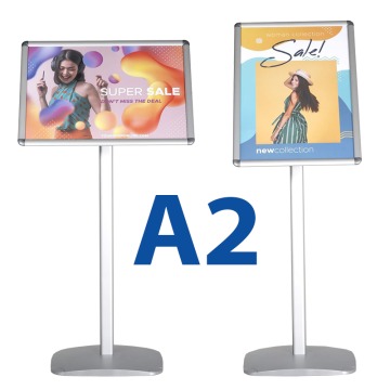 Freestanding Double Sided Poster Display Stand | Discount Displays