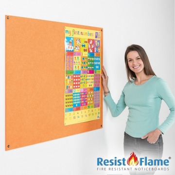 Internal Fire Retardant Wall Notice Board | Discount Displays