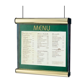 Wall Mounted Restaurant Menu Frame | Discount Displays